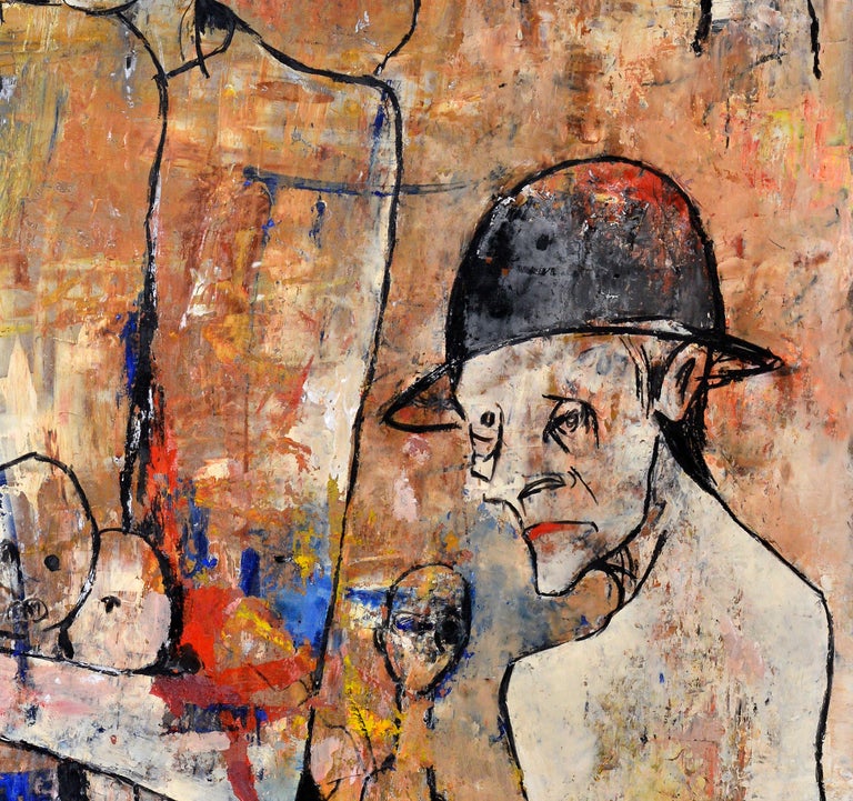 Jean Sanglar - Untitled For Sale at 1stDibs