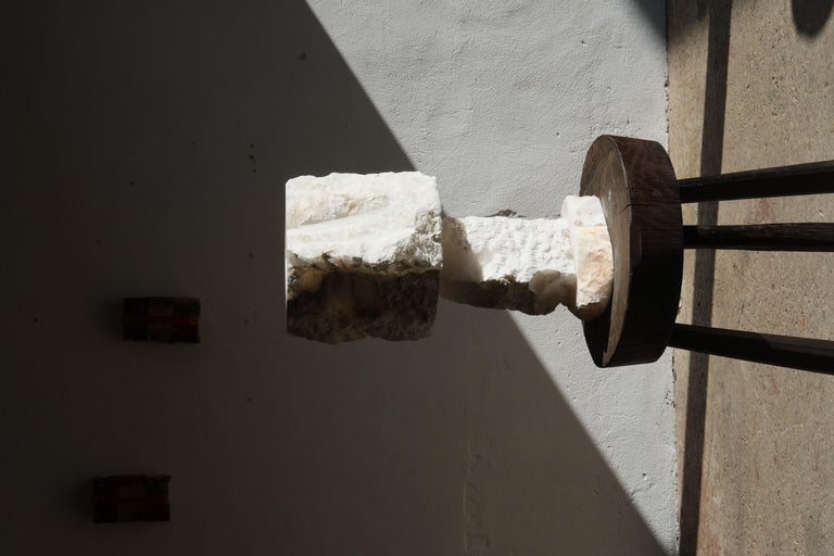 Jean Simon Labret Glass Sconces, 1970's For Sale at 1stDibs