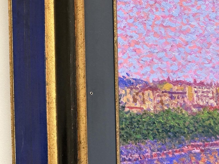 Jean Vollett - Jean Vollet Framed Trevoux La Saone For Sale at 1stDibs