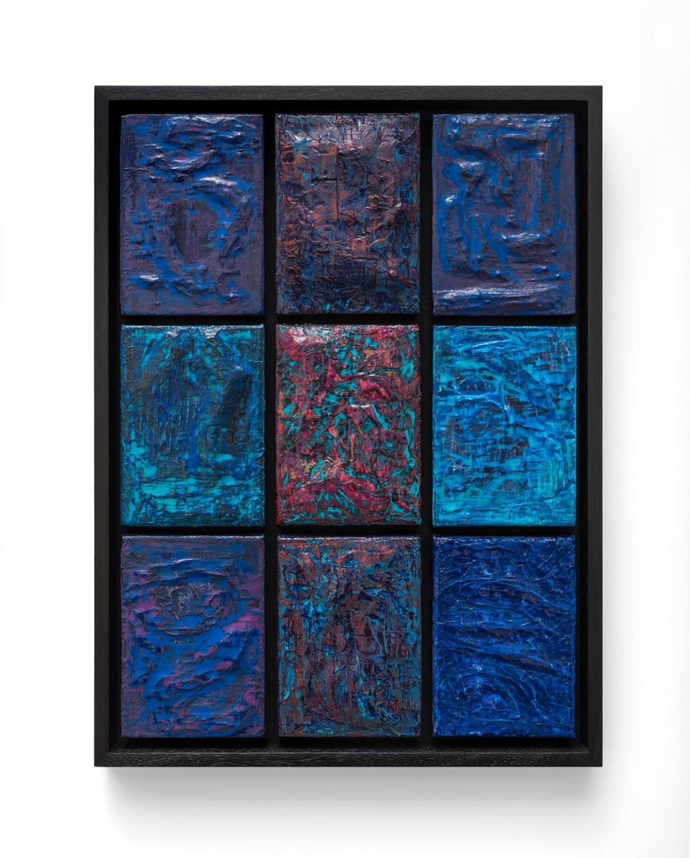 Jean Adele Wolff - Meditation en Bleu For Sale at 1stDibs