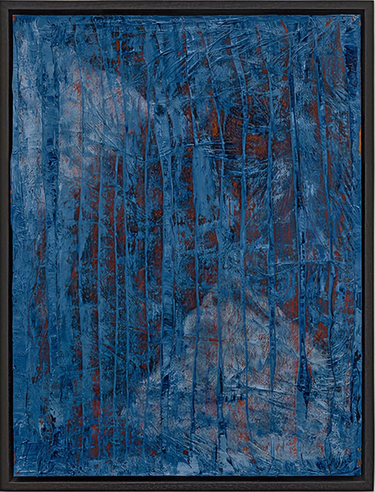 Jean Adele Wolff - Symphonie en Bleu Contemporary abstract minimal For ...
