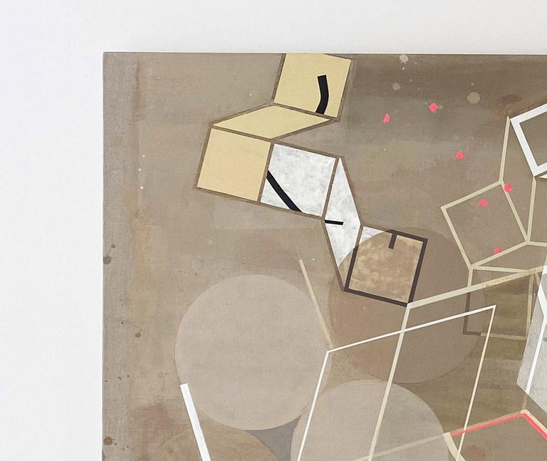 Jeanette Fintz - Disturbance in the Field (Abstract Geometric Painting ...