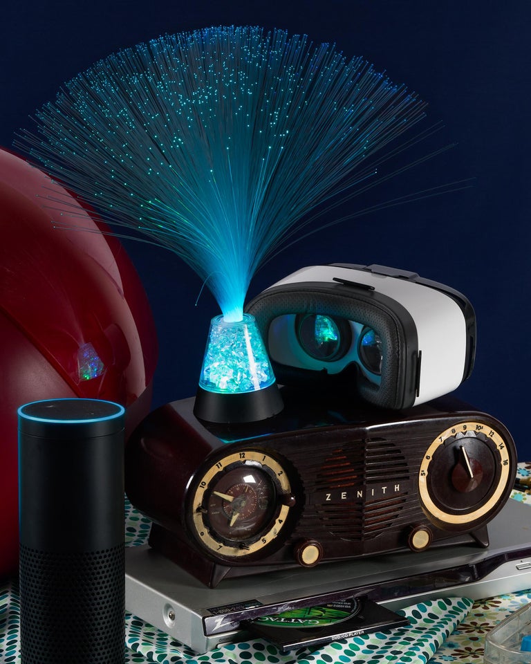 Jeanette May - “Fiber Optics” Space Age Still-Life from Tech Vanitas ...