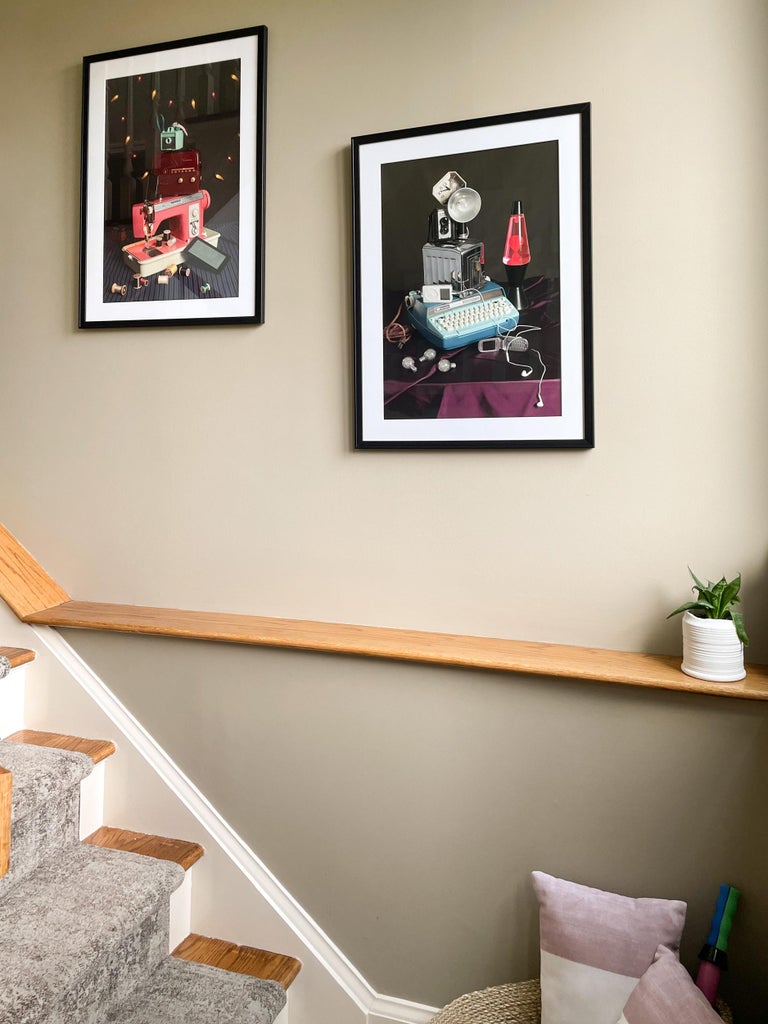 Jeanette May - “Tech Vanitas: Pink Sewing Machine” contemporary still ...