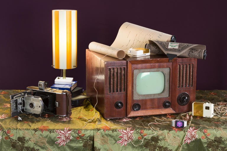 Jeanette May - “Tech Vanitas: Player Piano” contemporary still-life ...
