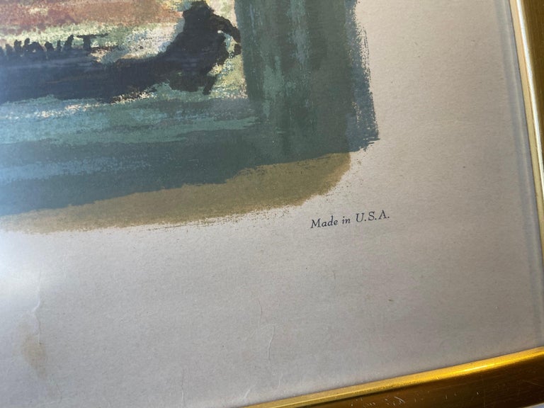 Jeanne D' Arc by Georges Rouault Lithographic Color Print, 1940s New ...