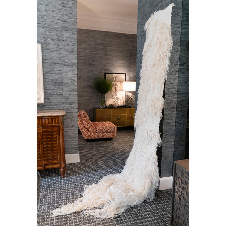 "JEANNE" Wool / Linen Textile Wall Artwork by Perrine Rousseau For Sale ...