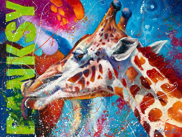 Jeff Fleming - Art Tasting, Oil Painting For Sale at 1stDibs