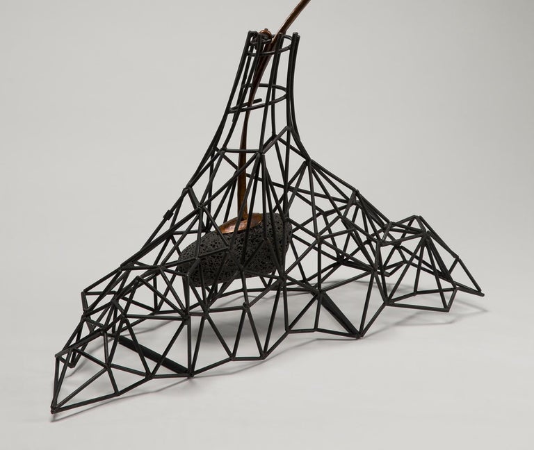 Jeff Glode Wise - Creation of Thought pedestal sculpture For Sale at ...