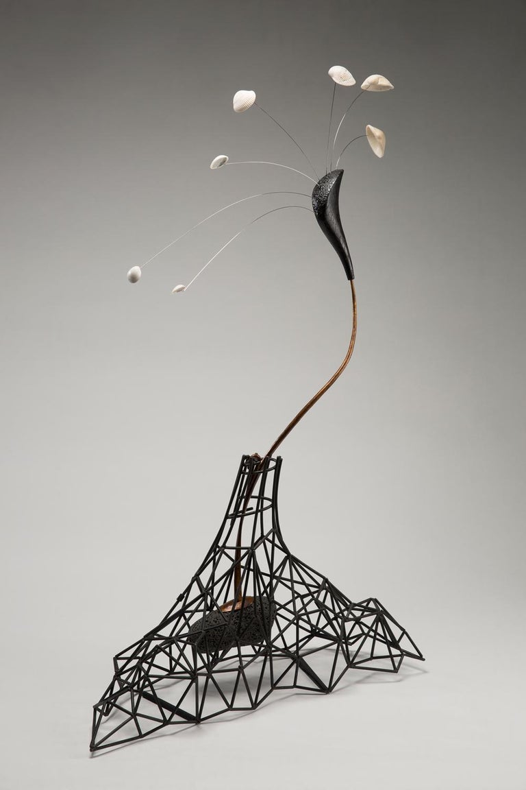 Jeff Glode Wise - Creation of Thought pedestal sculpture For Sale at ...