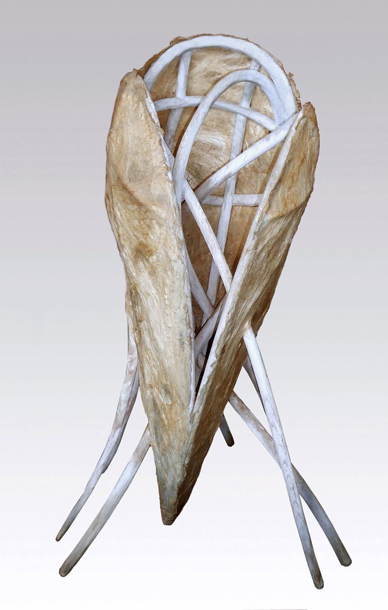 Jeff Key - "Chernobyl" abstract wood sculpture For Sale at 1stDibs