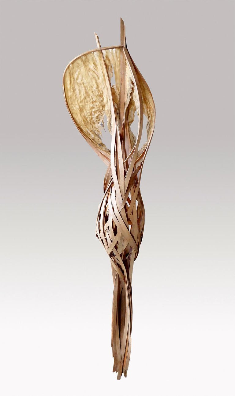 Jeff Key - "Release" wall-hung wood sculpture For Sale at 1stDibs