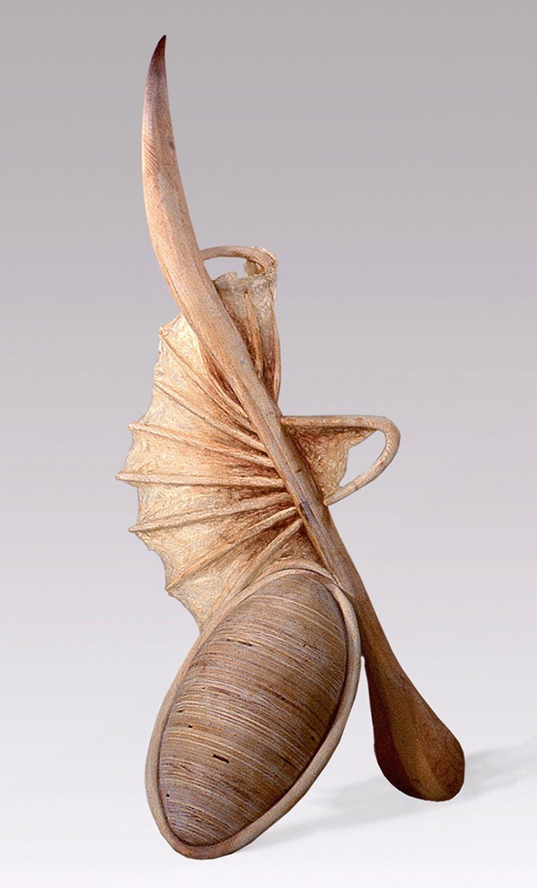 Jeff Key - "Belly of the Beast" free-standing wood sculpture For Sale ...