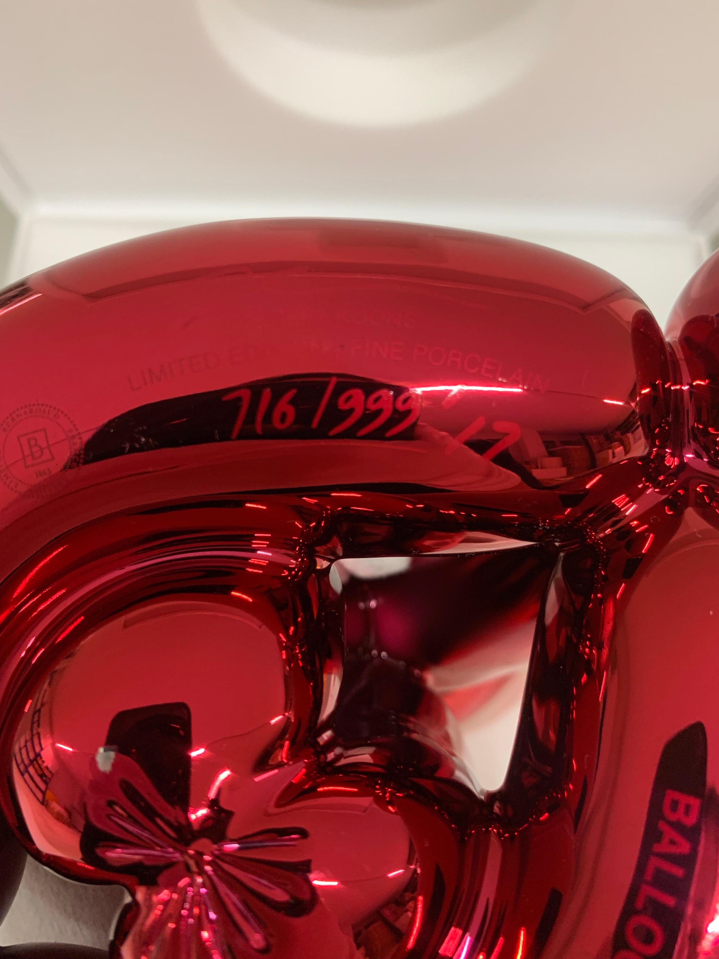 Jeff Koons - Balloon Animals, Collector's Set, Jeff Koons, Porcelain ...