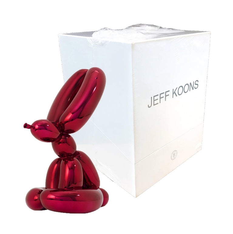 Jeff Koons - BALLOON RABBIT (RED) at 1stDibs