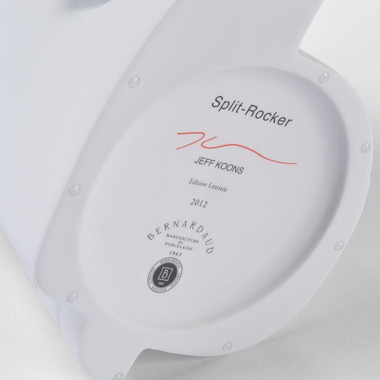 Jeff Koons - Jeff Koons, Split Rocker Vase, Art, Limited Edition ...