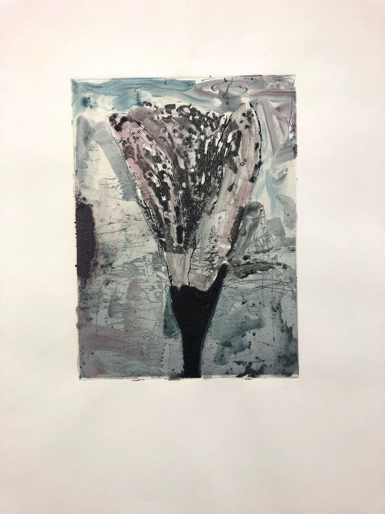 Jeff Sippel - Mohawk, Hand Printed Work, Metalcut For Sale at 1stDibs