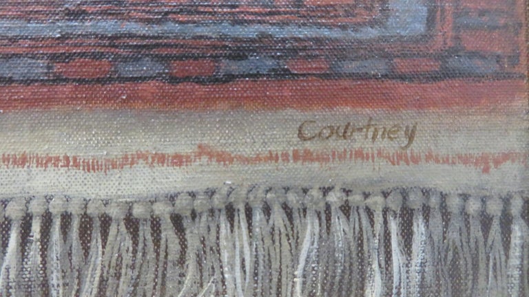 JEFFERY COURTNEY - (B.1947) English Superb REALIST Still Life Original Oil Painting SIGNED For ...