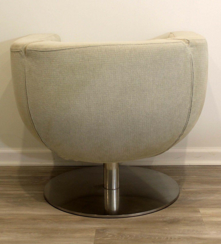 Jeffrey Bernett Tulip Swivel Armchairs B&B Italia at 1stDibs