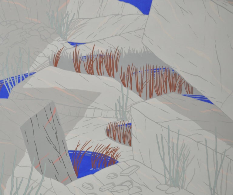 Jeffrey Long, "Indian Wells" Original Gouache Painting, circa 1983 For ...