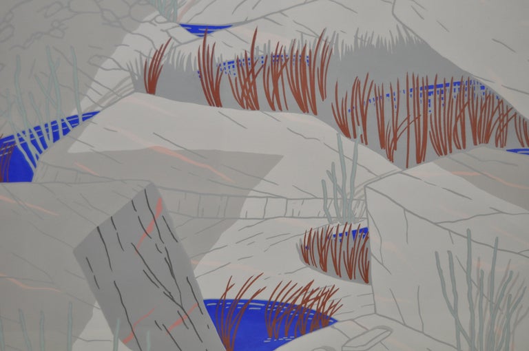 Jeffrey Long, "Indian Wells" Original Gouache Painting, circa 1983 For ...