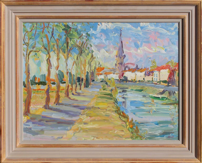 Jeffrey Pratt - Church on the River For Sale at 1stDibs