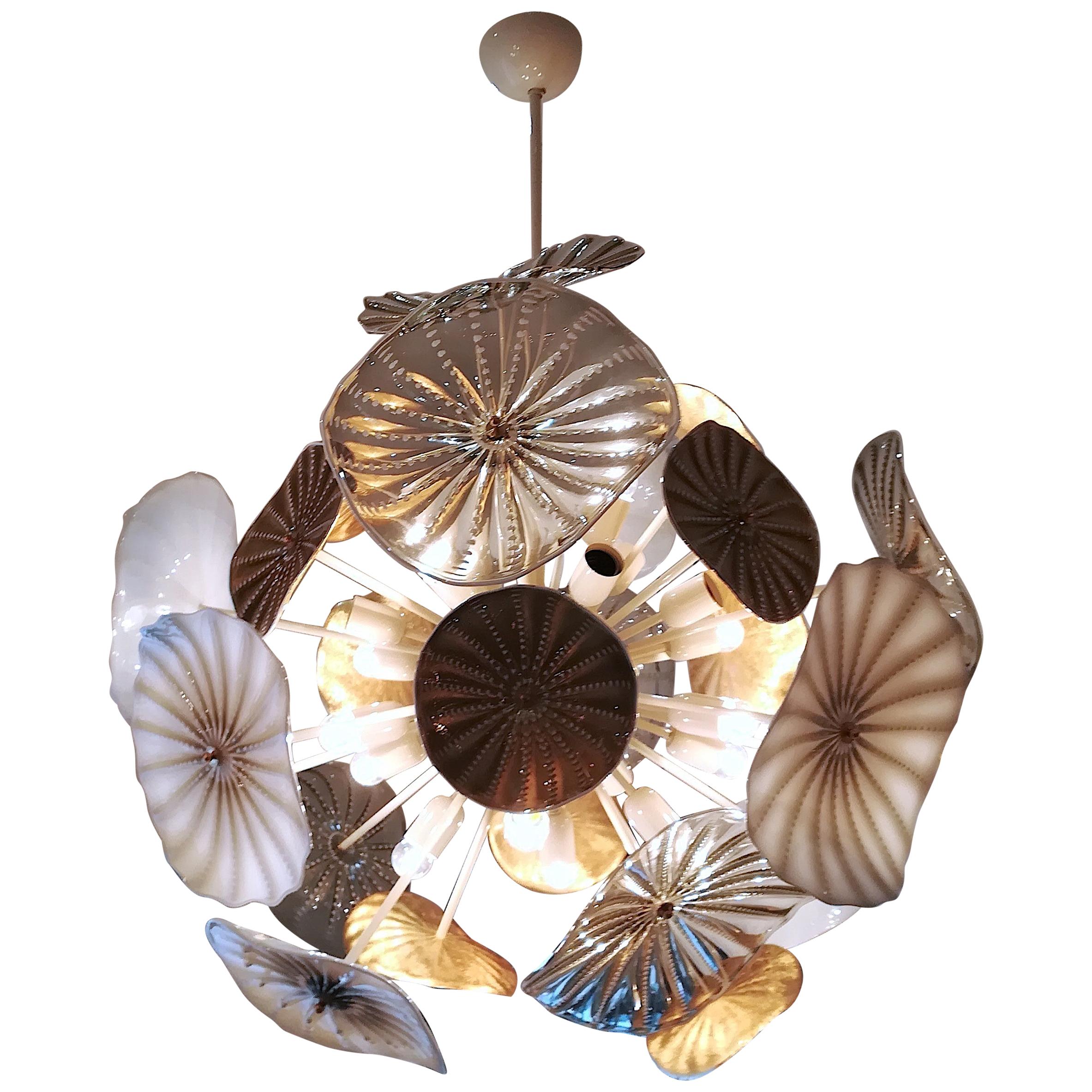 Murano Glass Prism Sputnik Chandelier For Sale at 1stDibs | sputnik murano