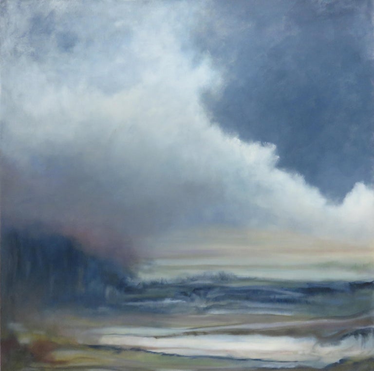 Jenn Williamson - Grace in These Times, Abstract Oil Painting For Sale ...