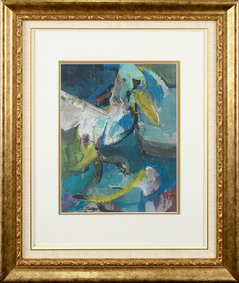 Jennifer Jaeger - Modernist Toucan, Abstract Expressionism with ...