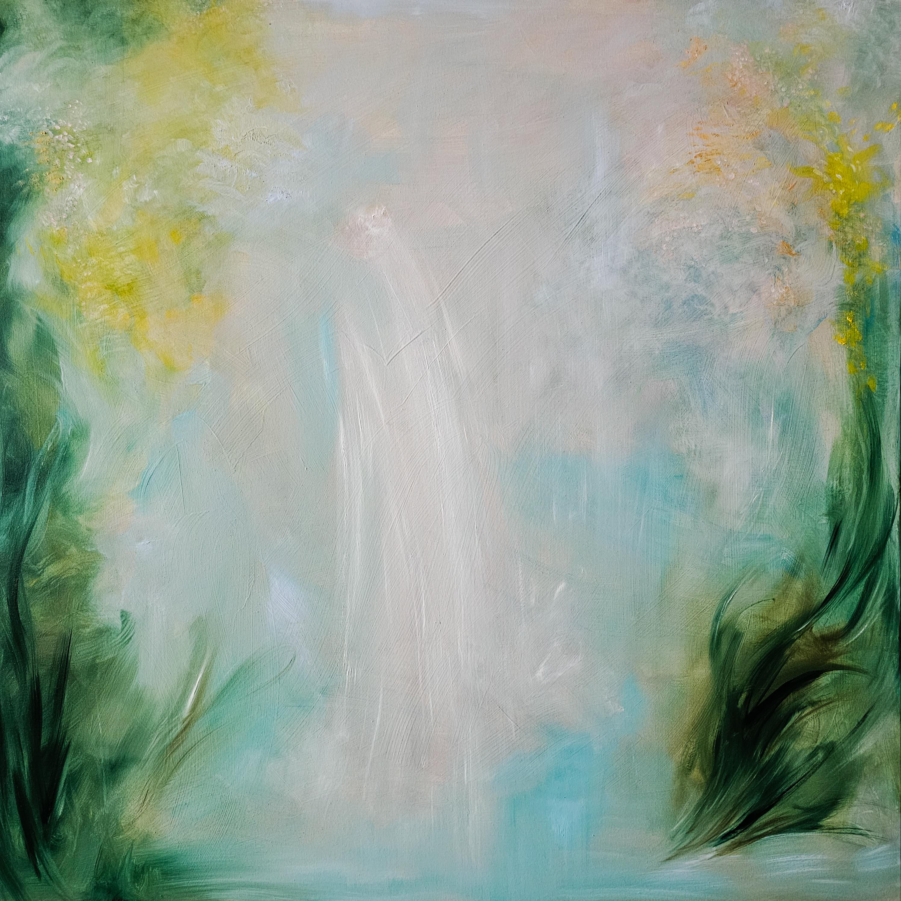 Jennifer L. Baker - The Dreamer - Ethereal abstract landscape painting ...