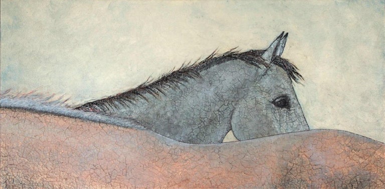 Jennifer Ross - Kintsugi Horses - Alchemy, Original Painting For Sale ...