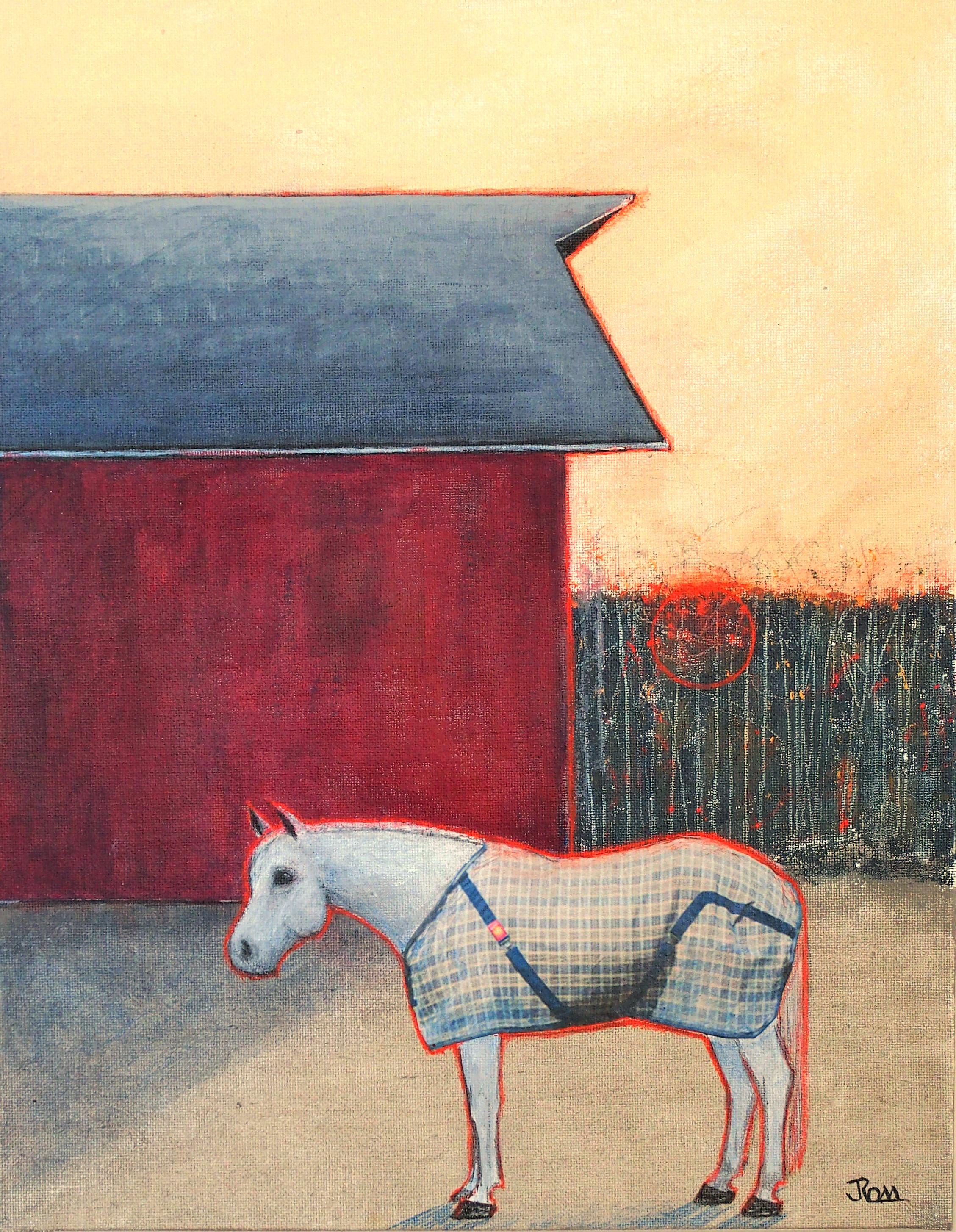 Jennifer Ross - Kintsugi Horses - Alchemy, Original Painting For Sale ...