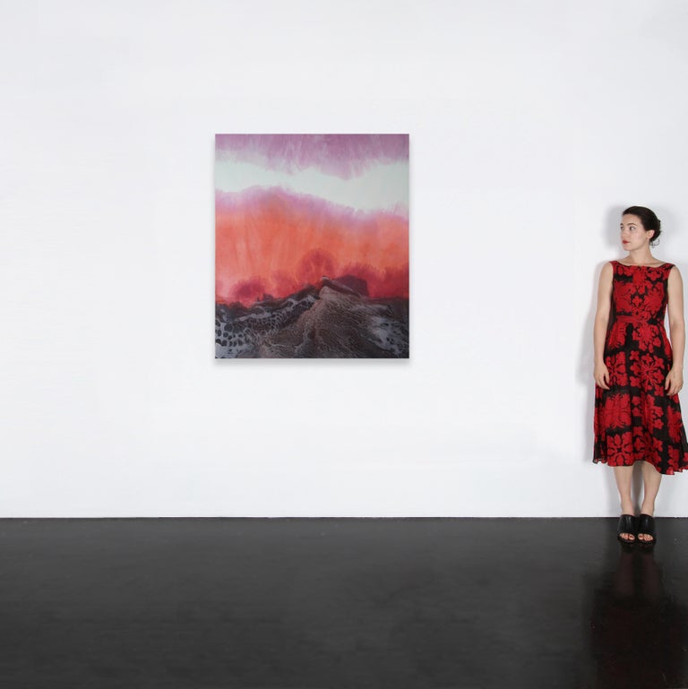 Jennifer Wolf - Dye Painting #8 For Sale at 1stDibs