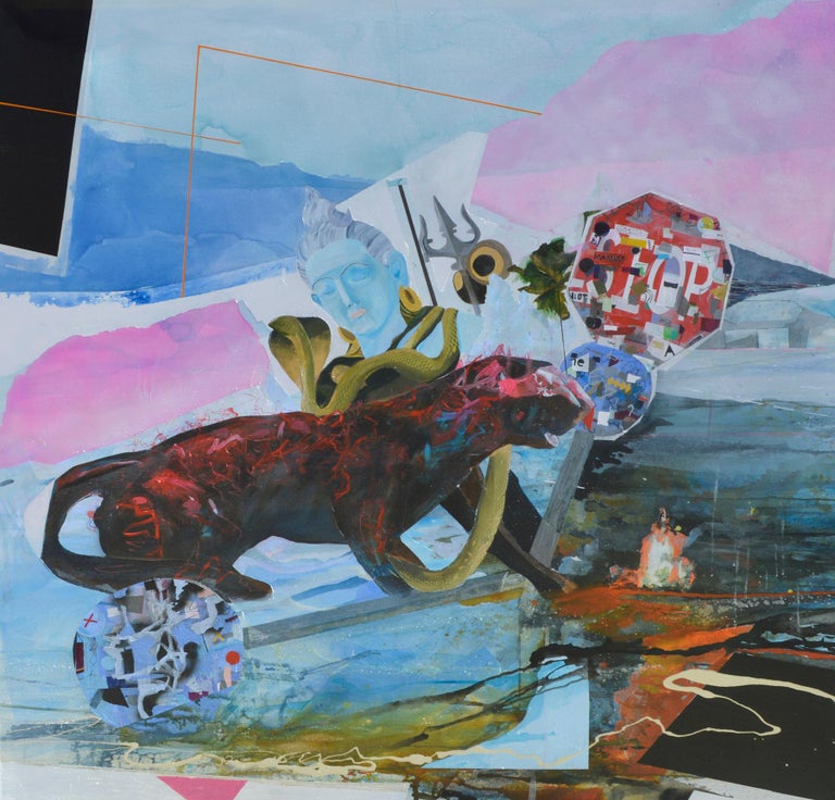 Jenny Day - Numinous graffiti For Sale at 1stDibs | jenny nude, nude ...