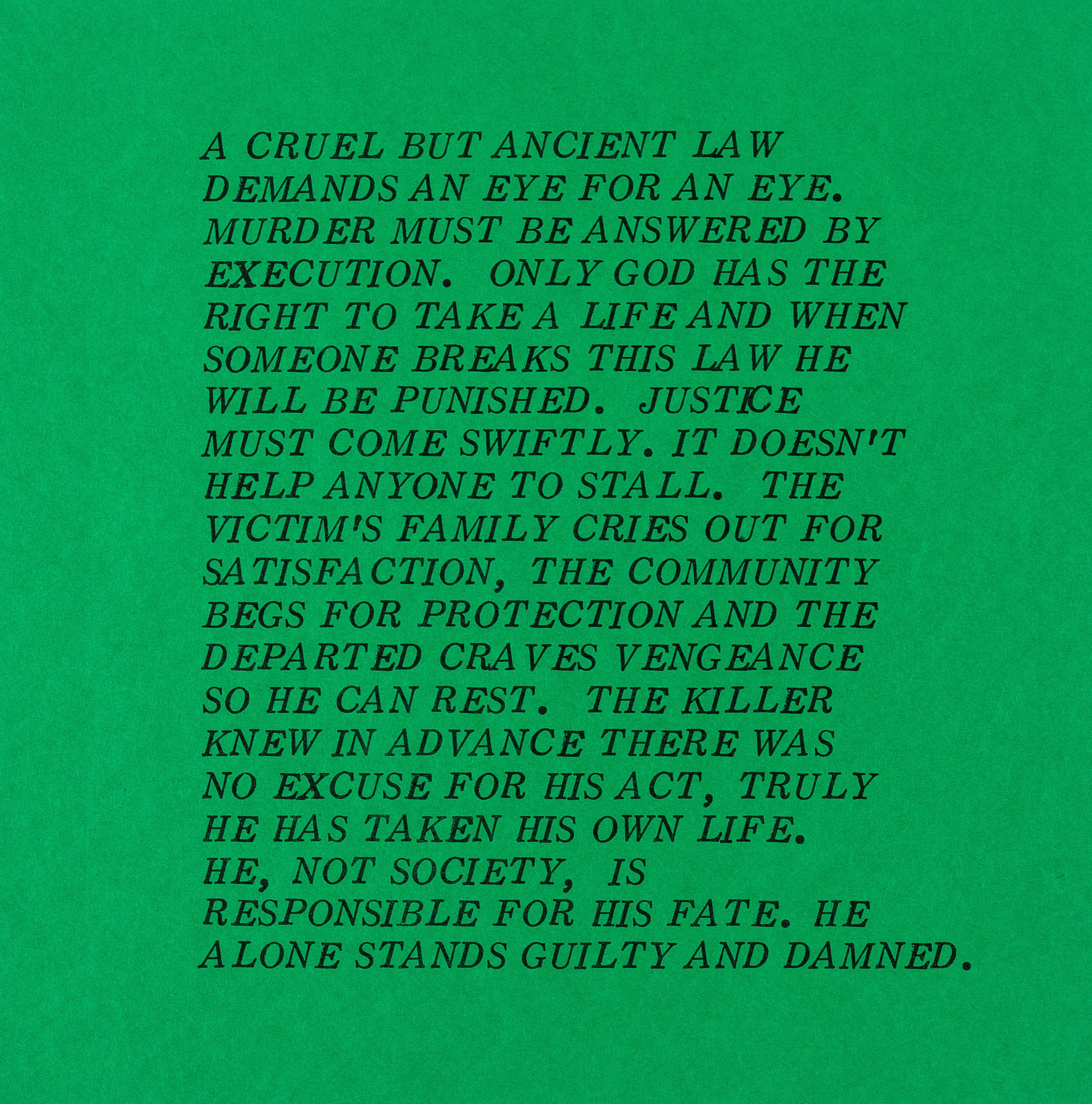 Jenny Holzer - 10 Inflammatory Essays 1979-1982 -- Lithograph, Small ...