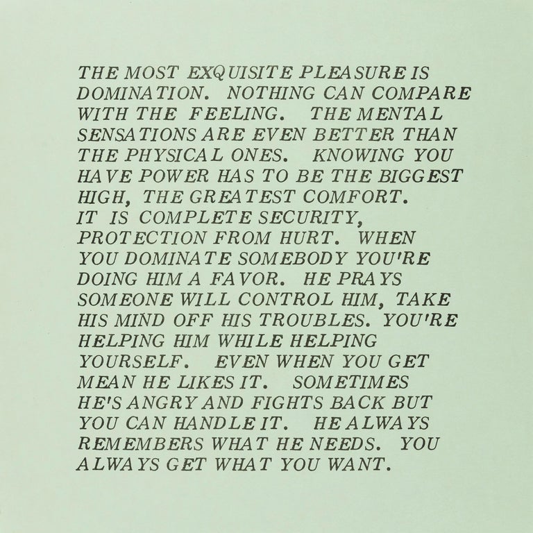 Jenny Holzer - 9 Inflammatory Essays 1979-1982 --Set of Nine, Print ...
