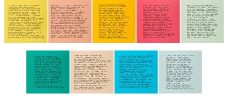 Jenny Holzer - 9 Inflammatory Essays 1979-1982 --Set of Nine, Print ...