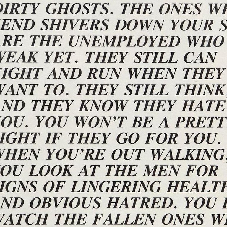 Jenny Holzer - Half-Dead, "Inflammatory Essay" (from Documenta 1982) at ...