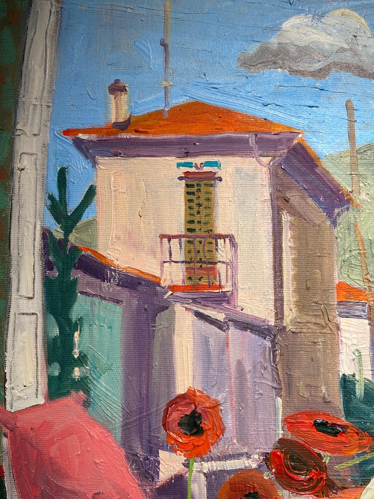 Jenny Wheatley - 'Our Street' Contemporary Colourful Interior Painting ...