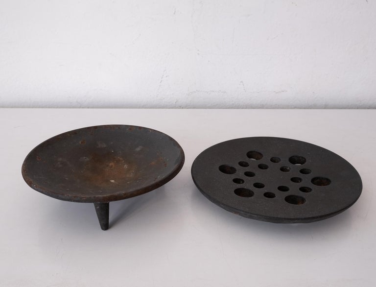 Jens Quistgaard Modernist Tripod Iron Candle or Incense Holder Dansk ...