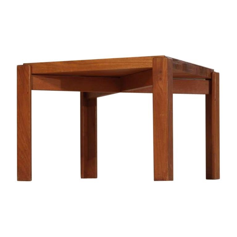 Jens Quistgaard Teak Tray Table with Concave Top, Denmark, 1960s For ...