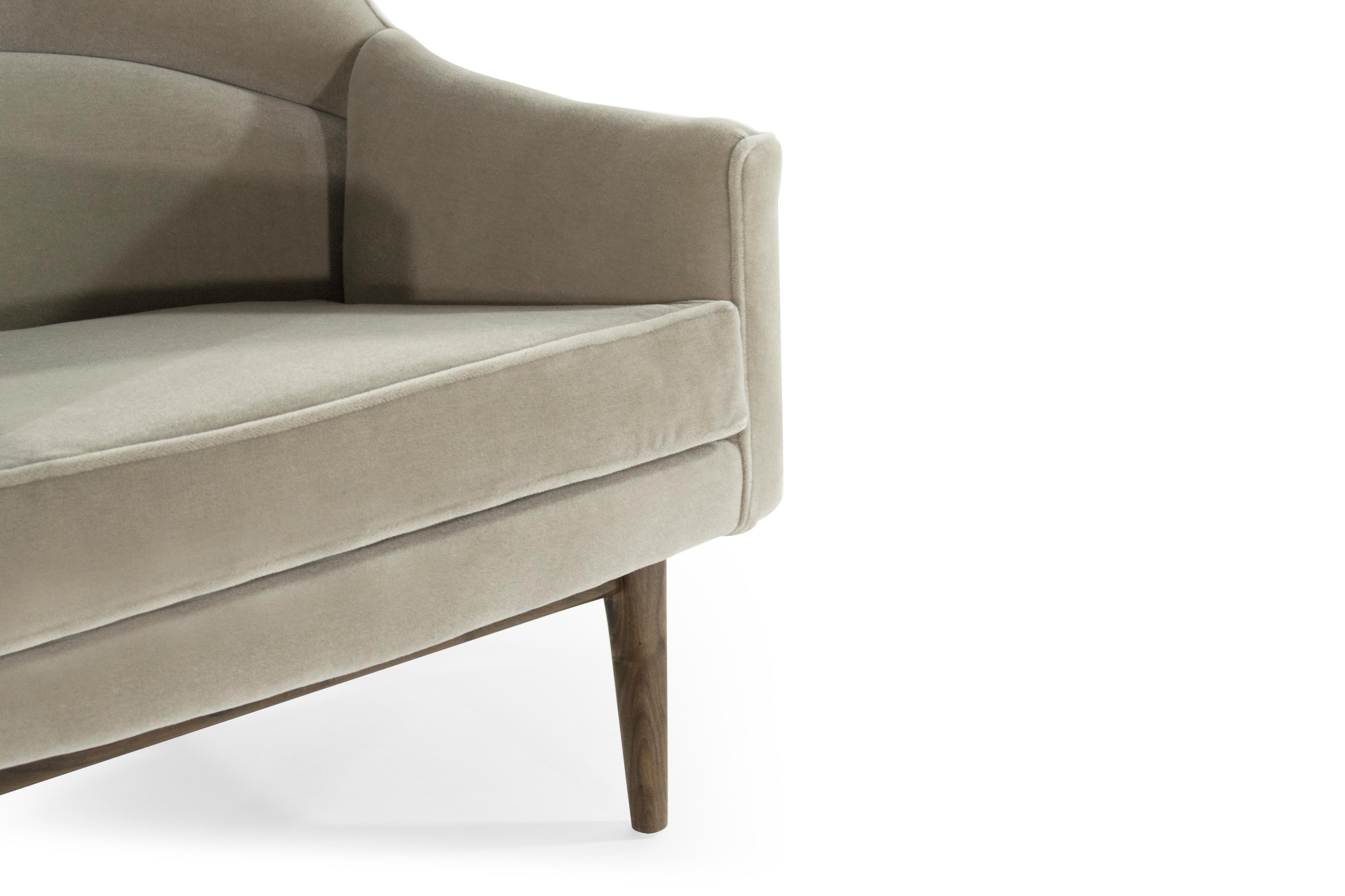 Jens Risom A-Line Lounge Chair, Model #2136 For Sale at 1stDibs