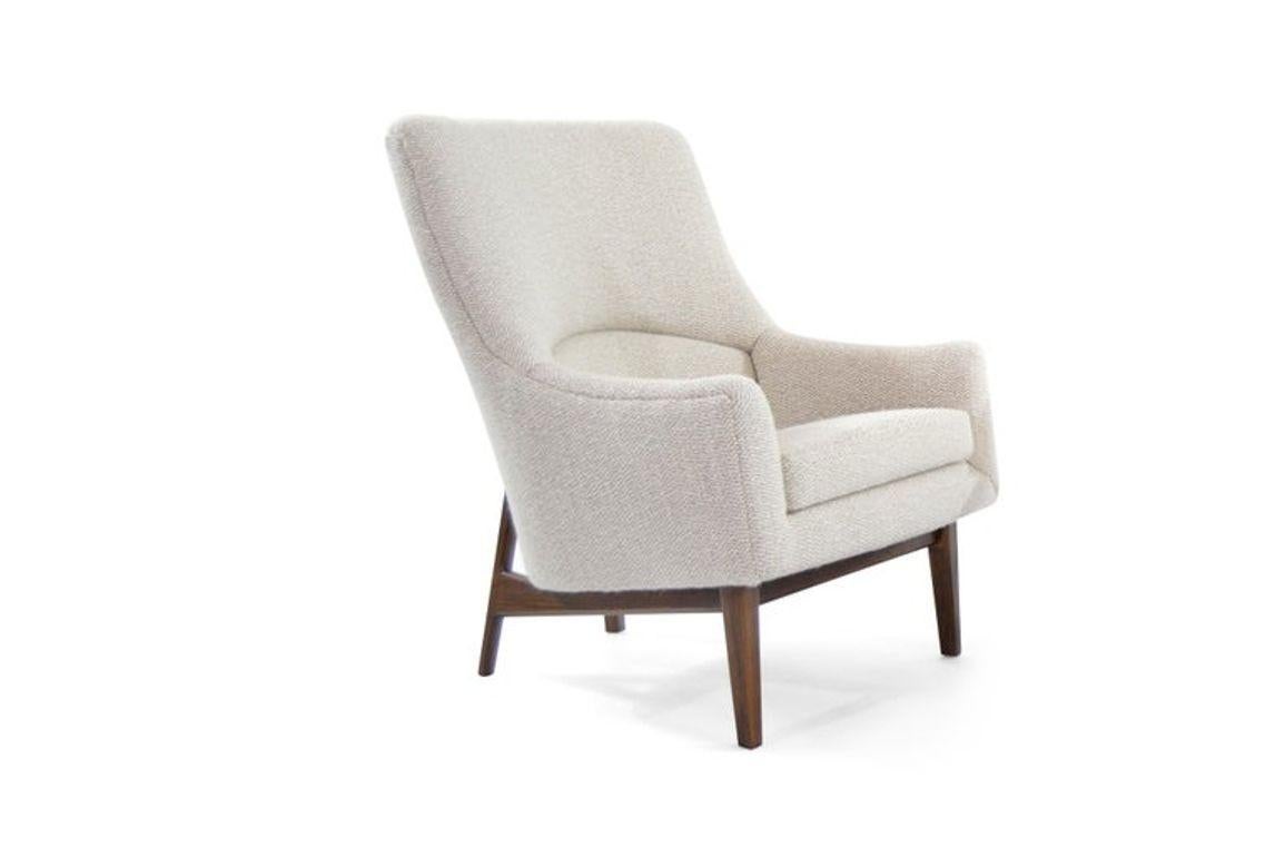 Jens Risom A-Line Lounge Chair, Model #2136 For Sale at 1stDibs