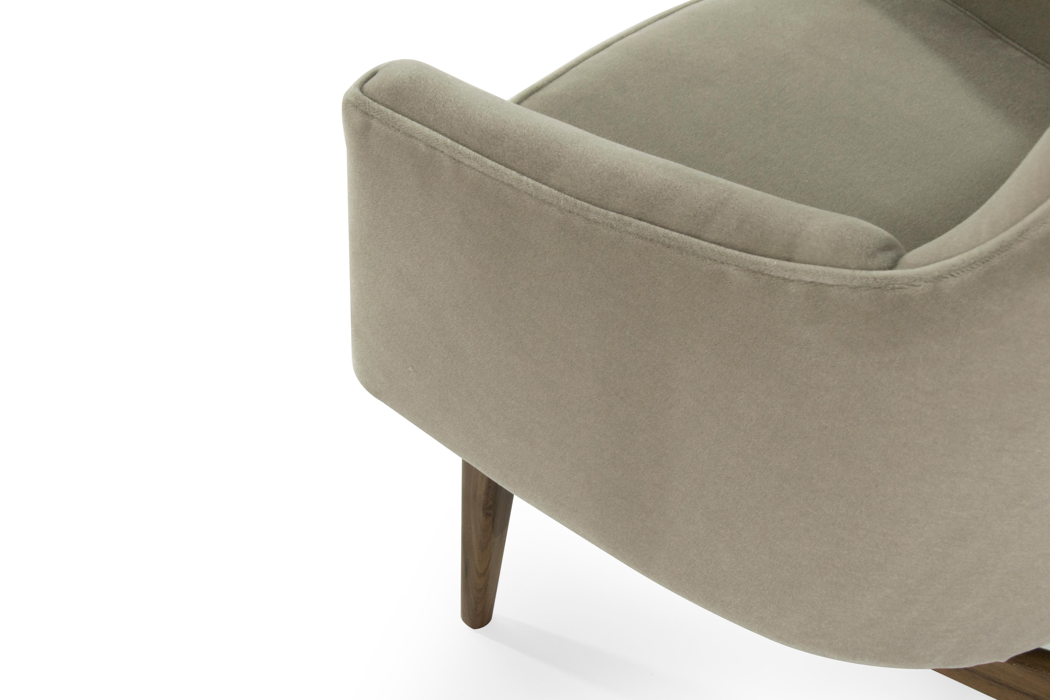 Jens Risom A-Line Lounge Chair, Model #2136 For Sale at 1stDibs