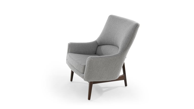 Jens Risom A-Line Lounge Chairs, Model #2136 For Sale at 1stDibs