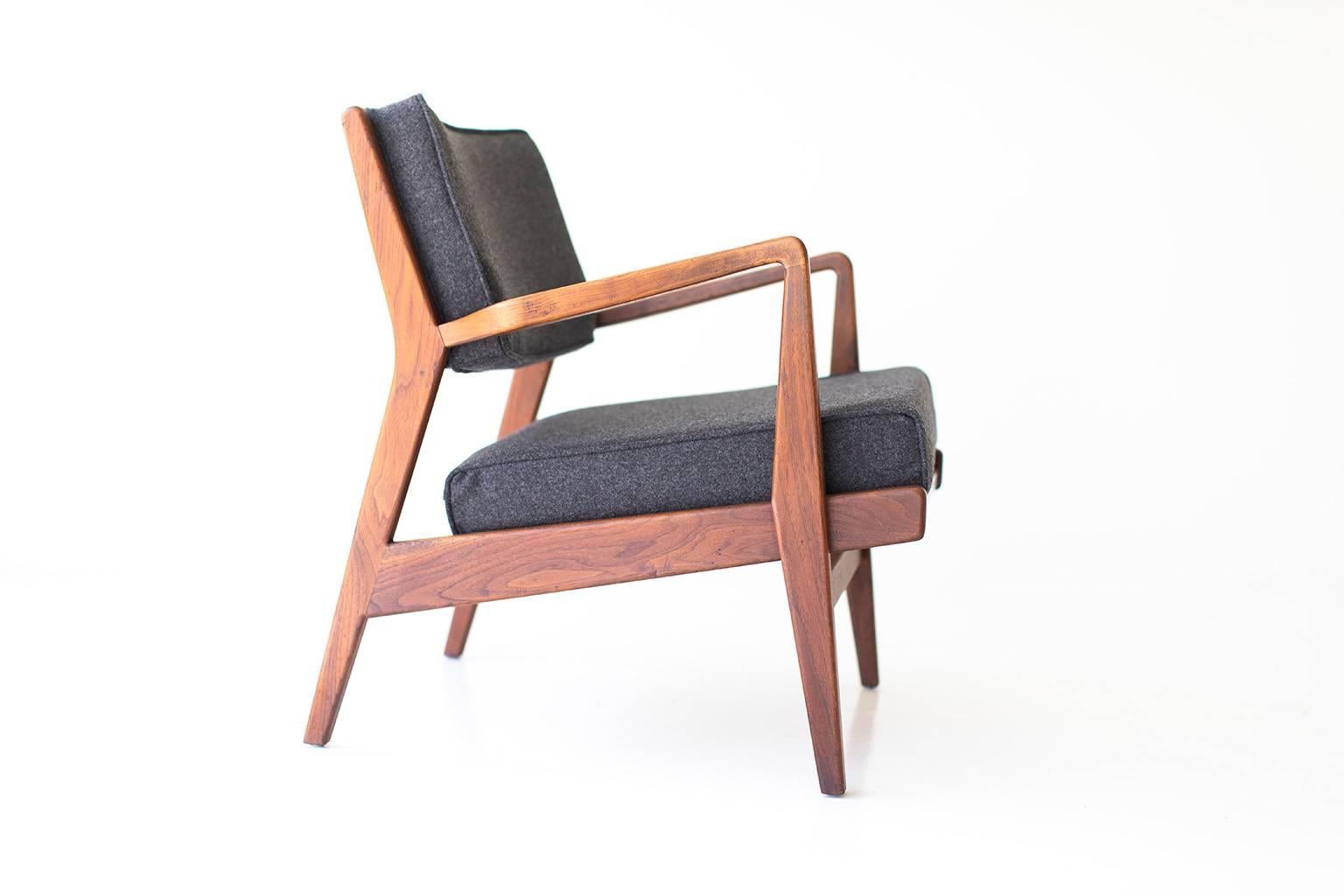Jens Risom Lounge Chair for Risom Design Inc. For Sale at 1stDibs ...