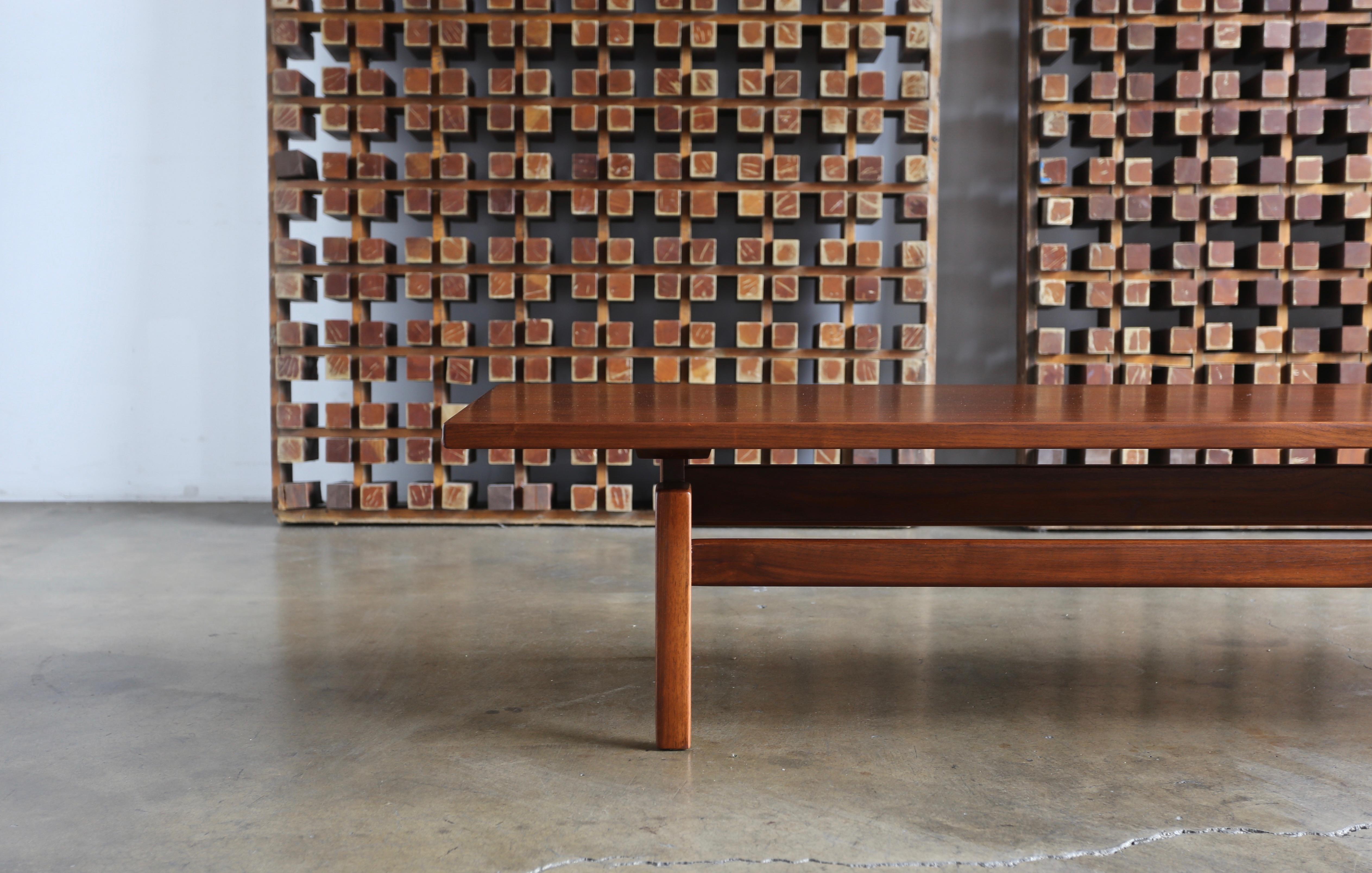 Jens Risom Walnut Bench or Coffee Table, circa 1955 at 1stDibs | jens ...