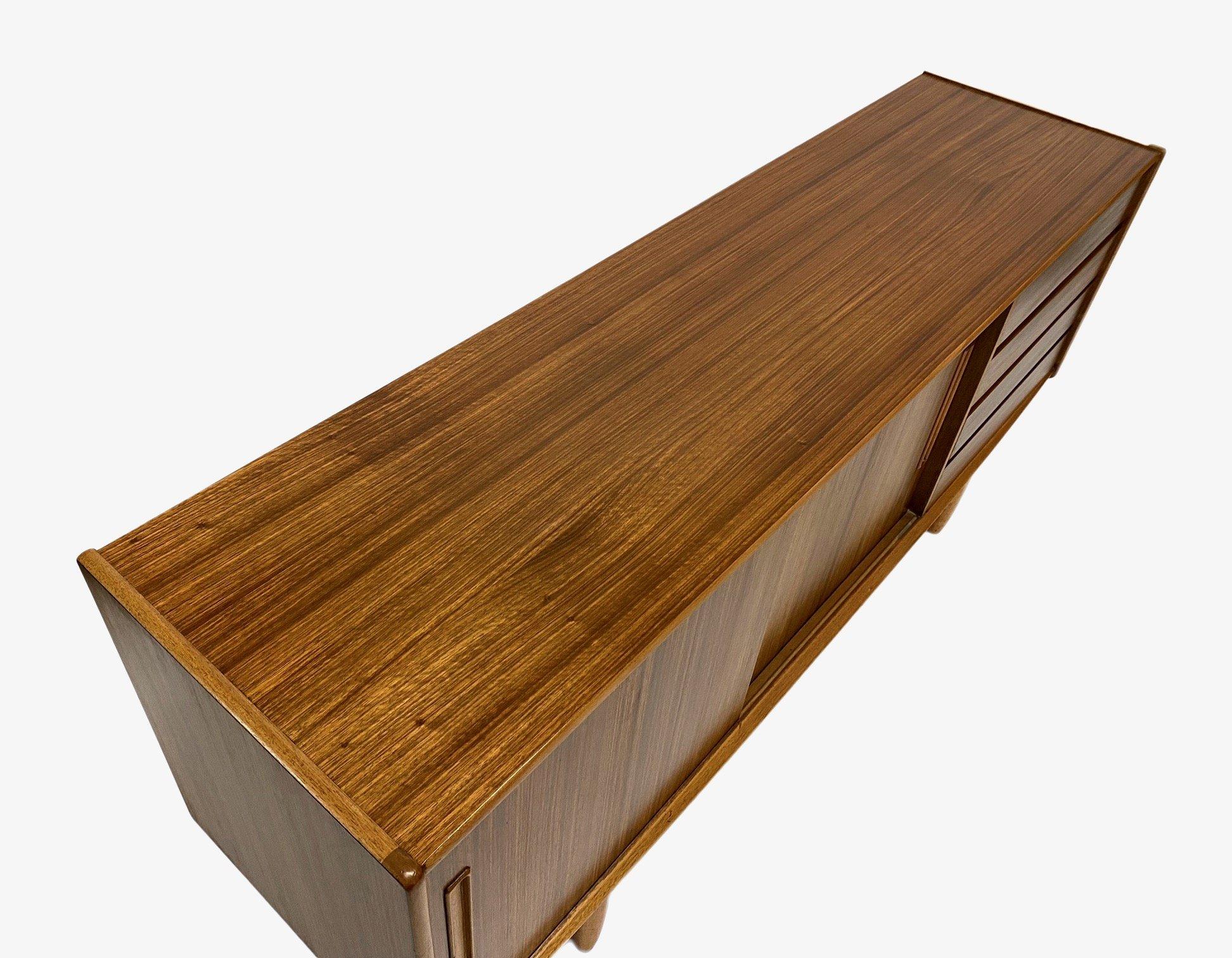 Jentique Teak Sideboard Credenza Mid Century British 1960s at 1stDibs