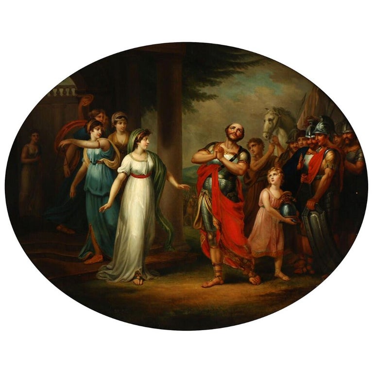 Jephthah the Gileadite Returning Home, circa 1800 For Sale at 1stDibs