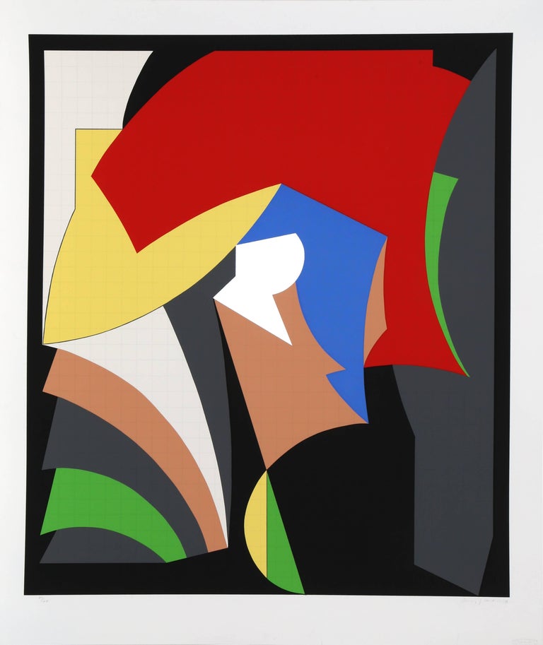 Jeremy Gilbert-Rolfe - Colorful Abstract Silkscreen For Sale at 1stDibs